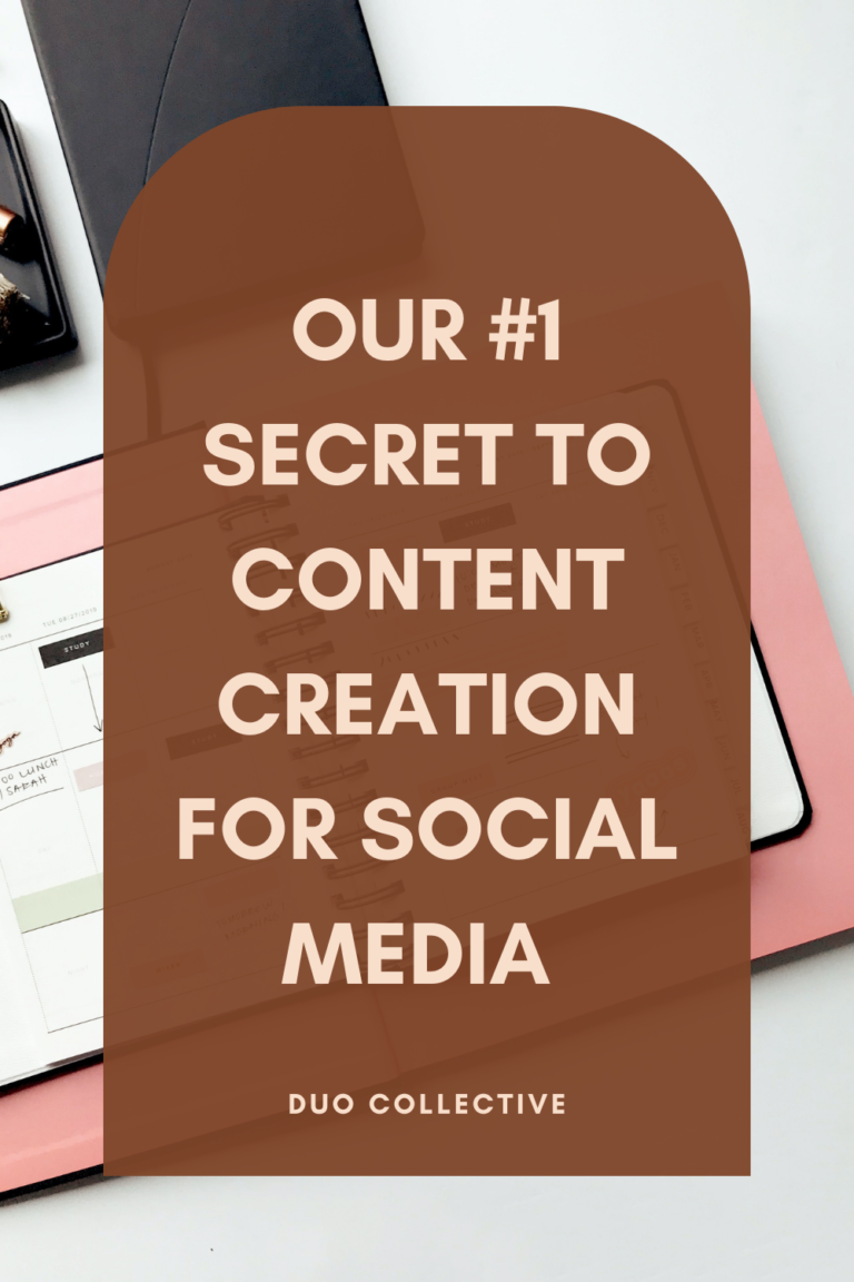 The #1 secret to consistent content creation for social media
