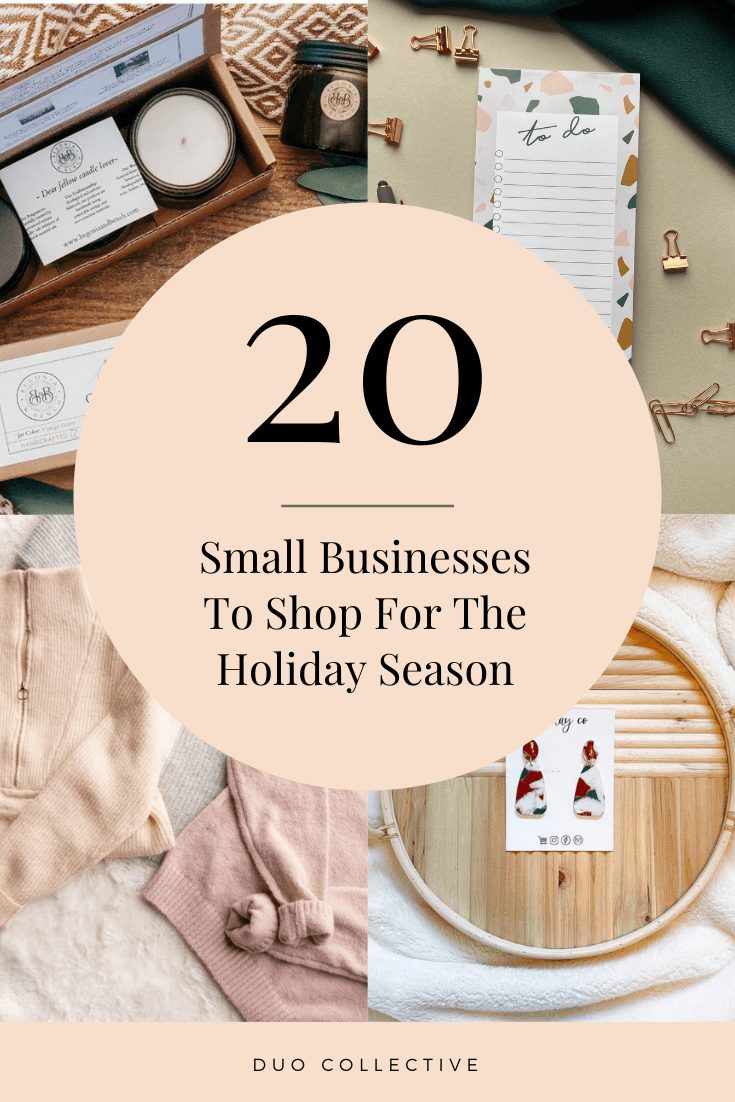 20 Small Businesses To Shop Online For The Holiday Season