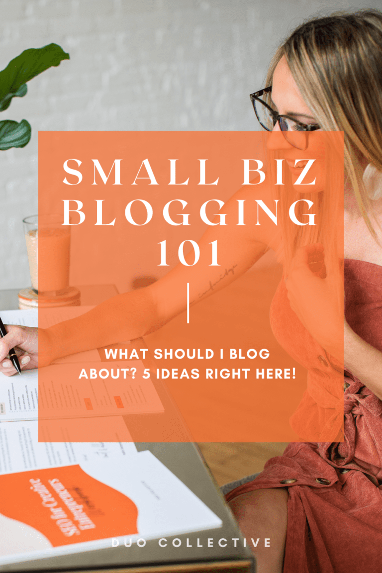 What Should I Blog About? 5 Blog Ideas For Creative Entrepreneurs