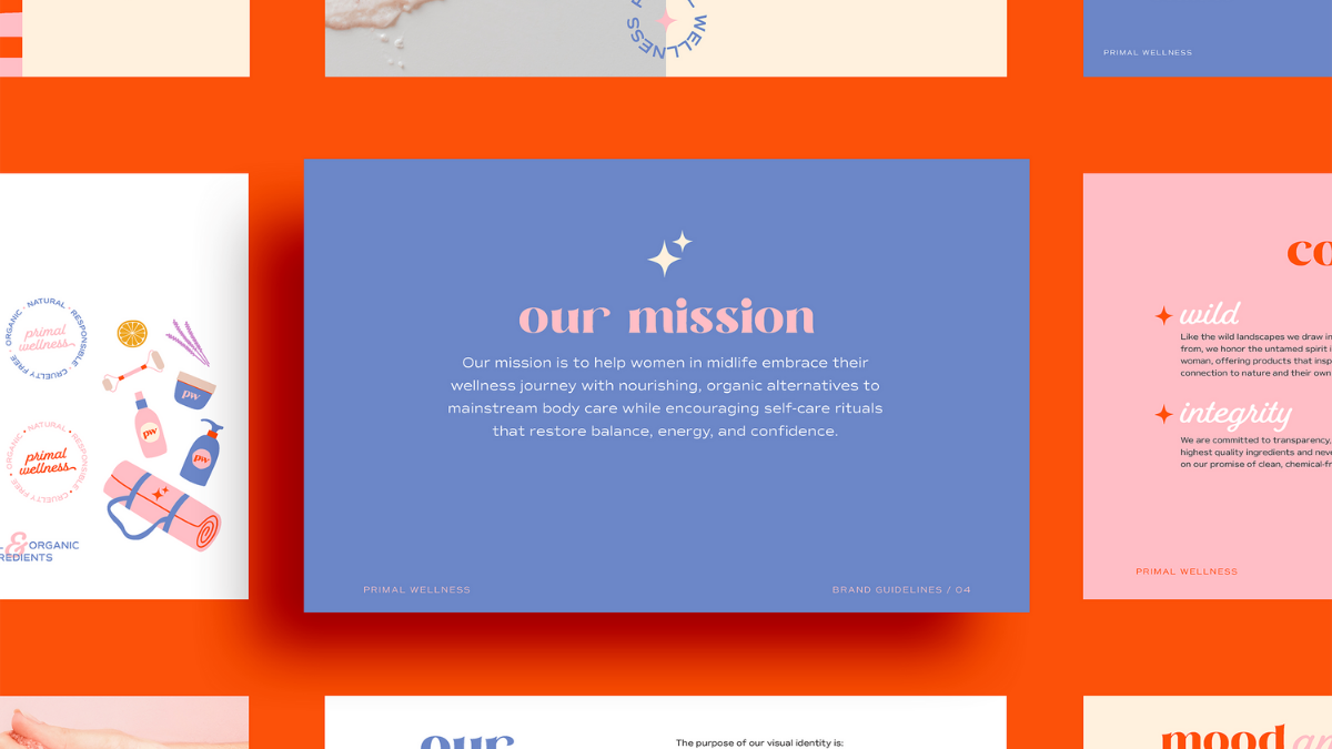 Holistic Wellness Brand Design | Primal Wellness Portfolio